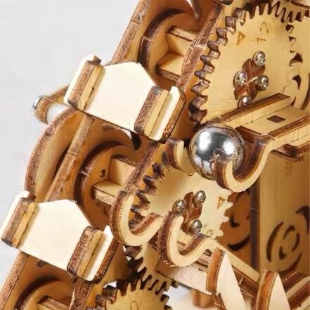 Dual City Electric Marble Run 3D Wooden Puzzle - CraftDIYKit